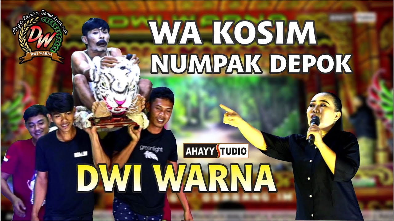 WA KOSIM NUMPAK DEPOK DIARAK | LAWAKAN WA KOSIM FT ELLA | #viral DWI WARNA - YouTube