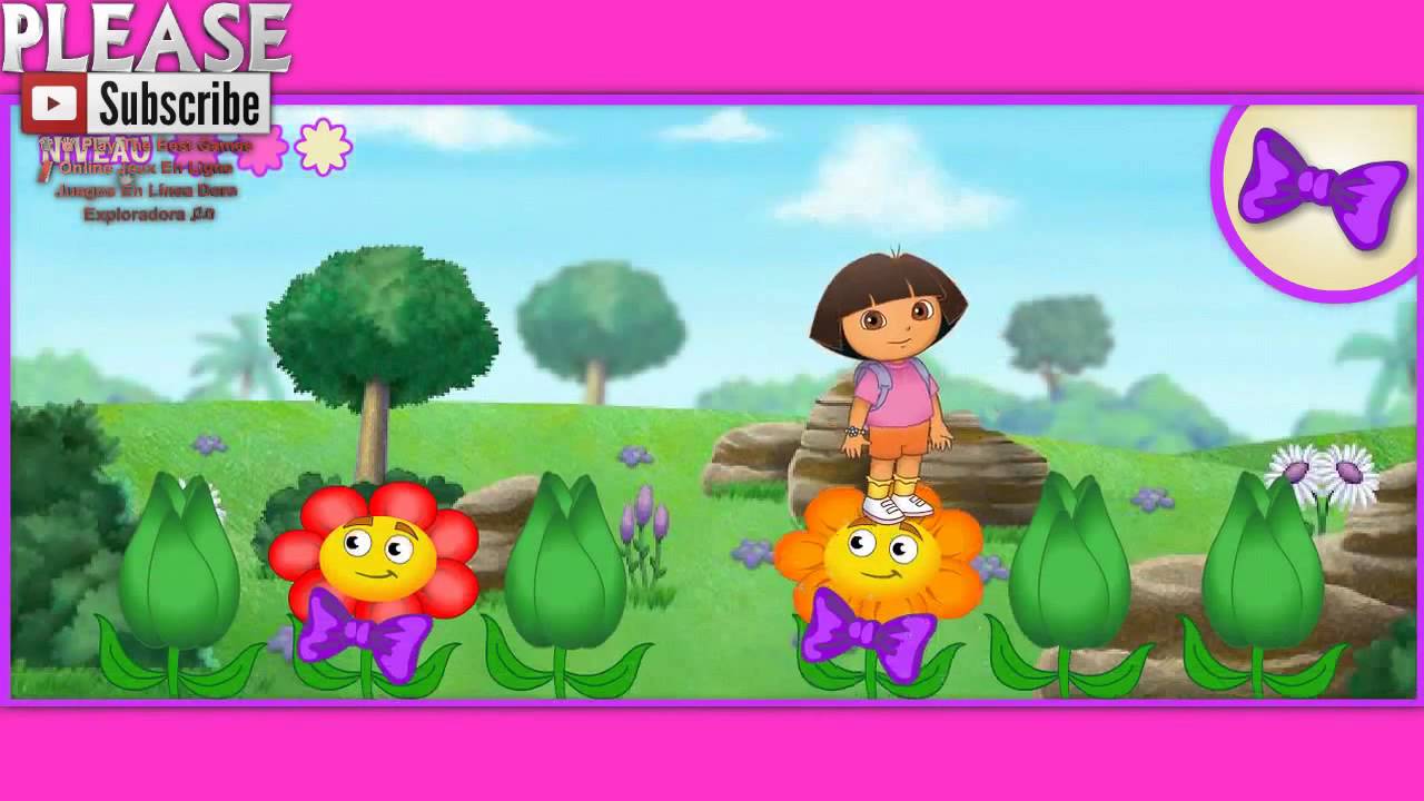 Jeux Game Dora L'exploratrice et le Jardin de Vera Dora the Explorer ...