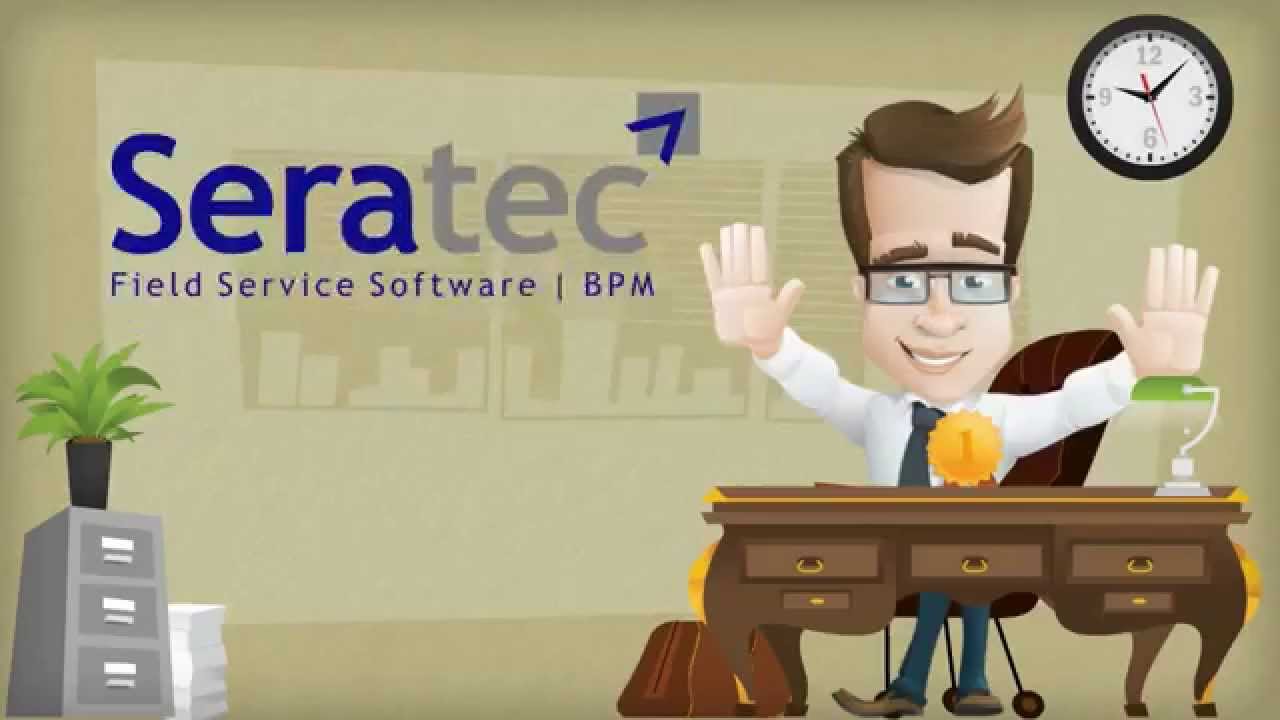 Seratec Field Service Software - YouTube