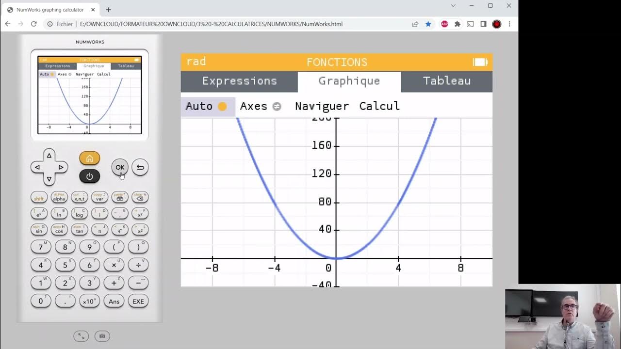 A2/S1. Fonctions de référence (Tuto NUMWORKS) - YouTube
