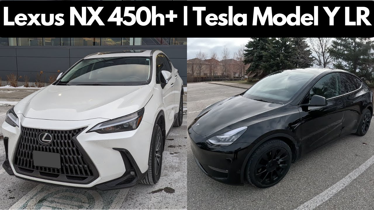 Lexus NX 450h+ Plug in Hybrid vs Tesla Model y LR comparison | PHEV vs ...
