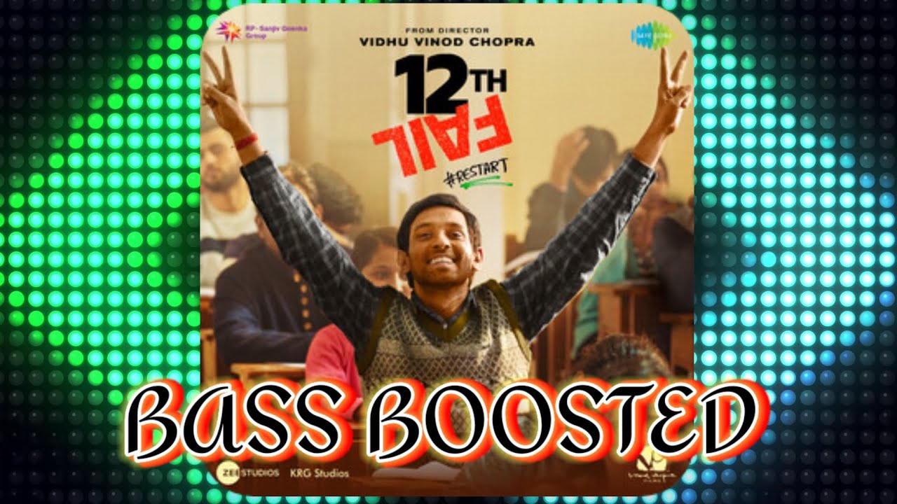 12th fail | # restart | Bass Boosted song | @recreationalartstudio9217 ...