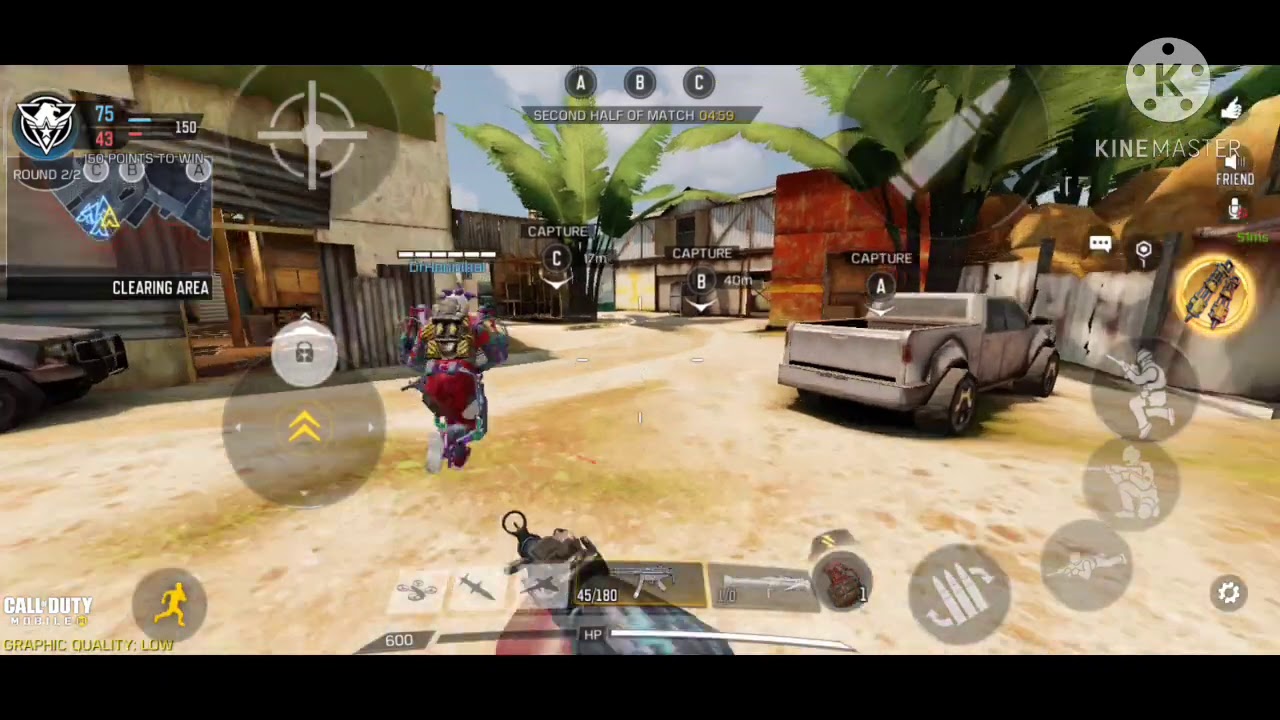 A CODM gameplay with bad commentary while my battery is running low ...