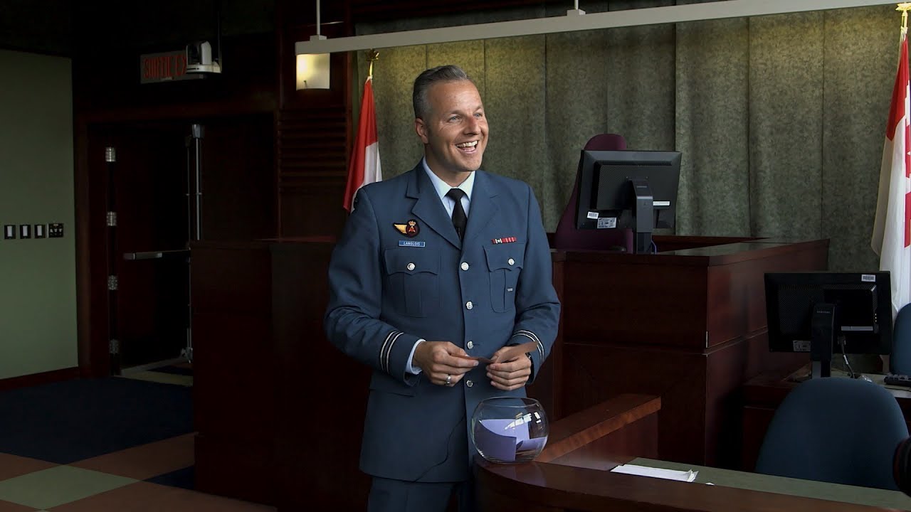 60 Seconds with Captain Larry Langlois, Military Prosecutor, Judge ...