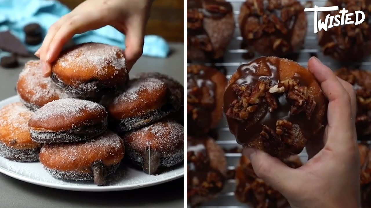 How good do these doughnuts look! | Twisted | Oreo Doughnuts! - YouTube