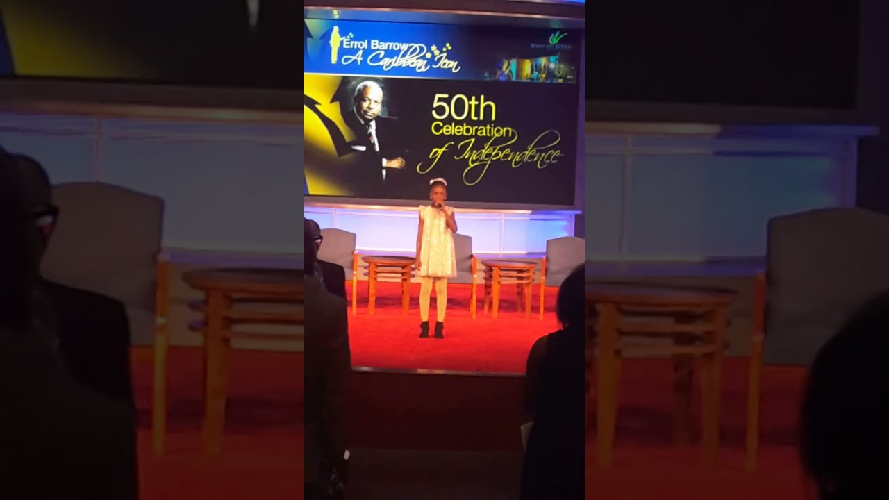Trinity Clarke - National Anthem of Barbados - YouTube