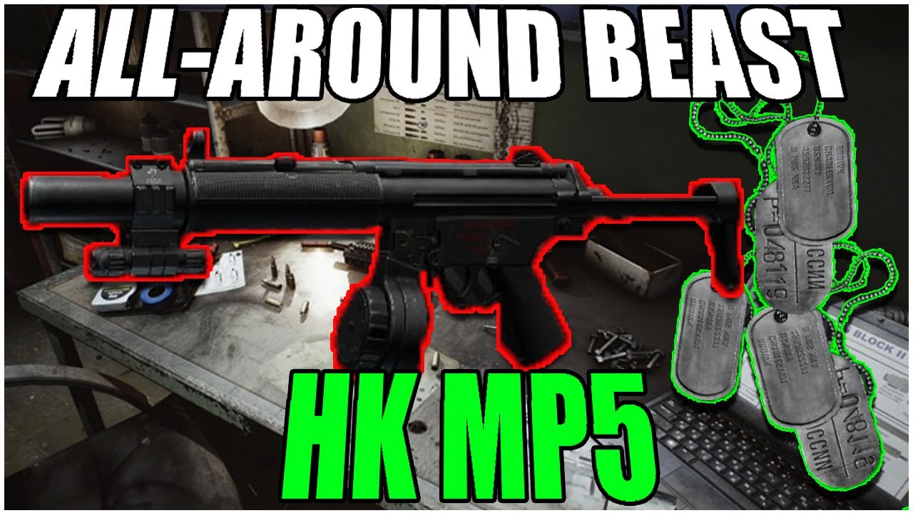 Mp5 the best all-around SMG - Escape From Tarkov - YouTube