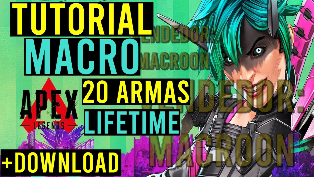 TUTORIAL MACRO APEX LEGENDS - Mouses Logitech + DOWNLOAD +LIFETIME ...