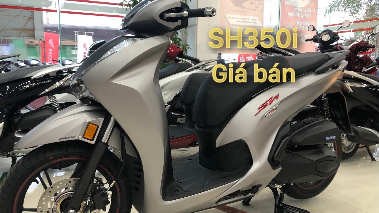 Honda SH350i ABS màu bạc xám đen | Giá Bán - YouTube
