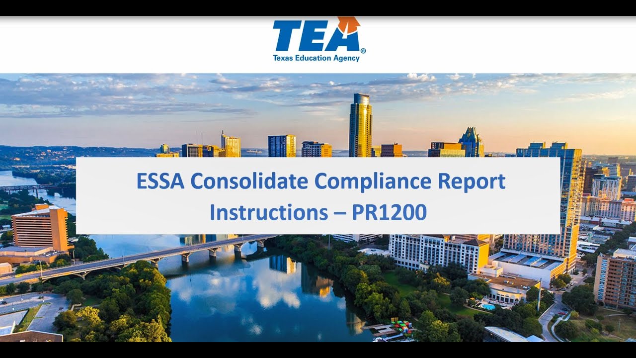 ESSA Compliance Report Instructions - Title I, Part C – PR1200 - YouTube