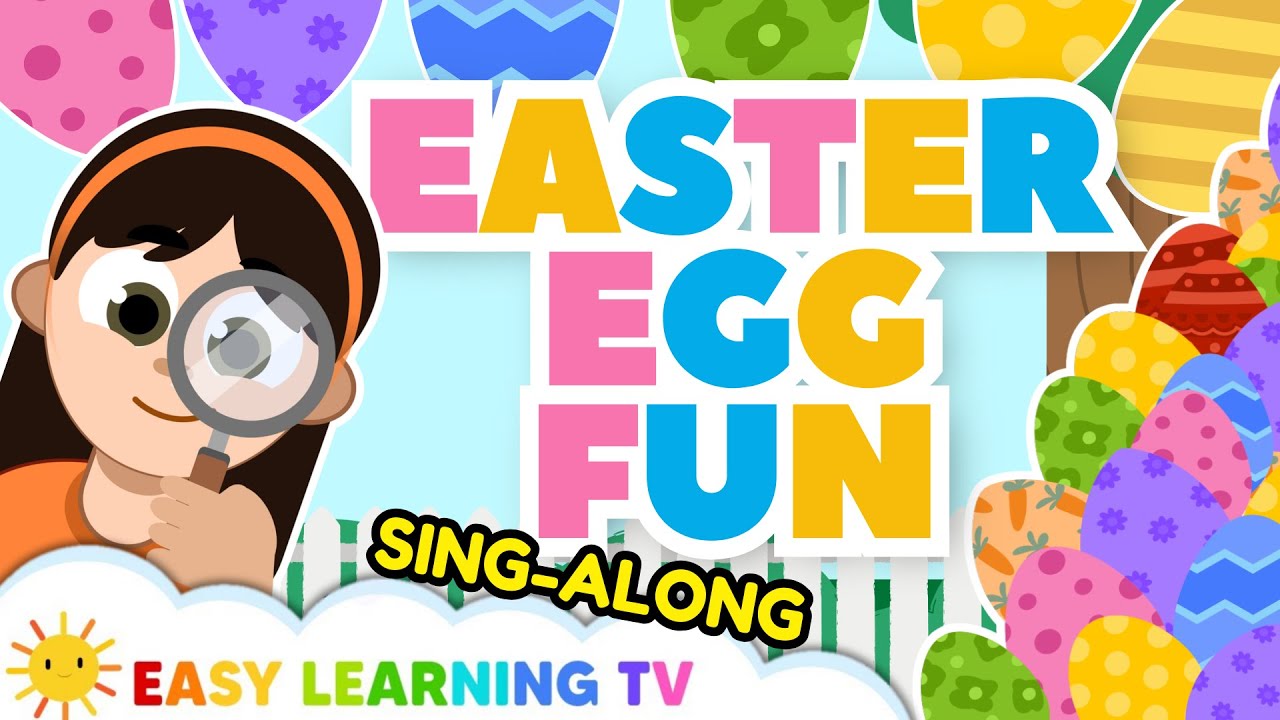 Easter Egg Hunt Fun Sing-Along | Kids Educational Songs and Videos ...
