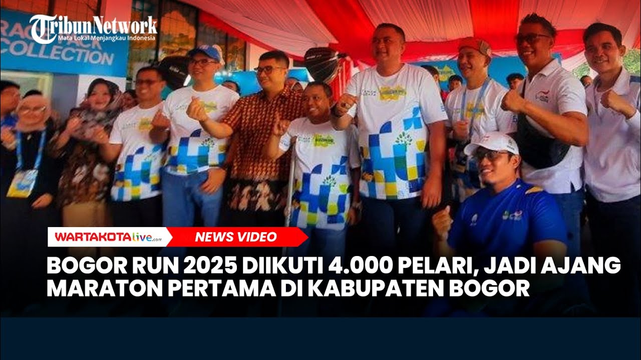 Bogor Run 2025 Diikuti 4.000 Pelari, Jadi Ajang Maraton Pertama di ...