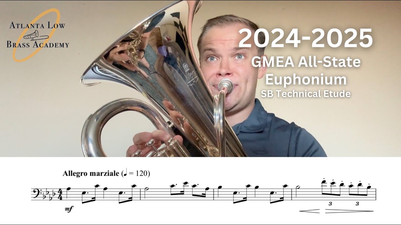2024-2025 GMEA All-State SB Technical Etude: Euphonium - YouTube