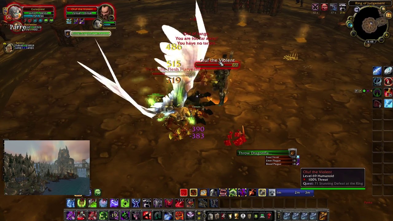 Stunning Defeat at the Ring wow quest - YouTube