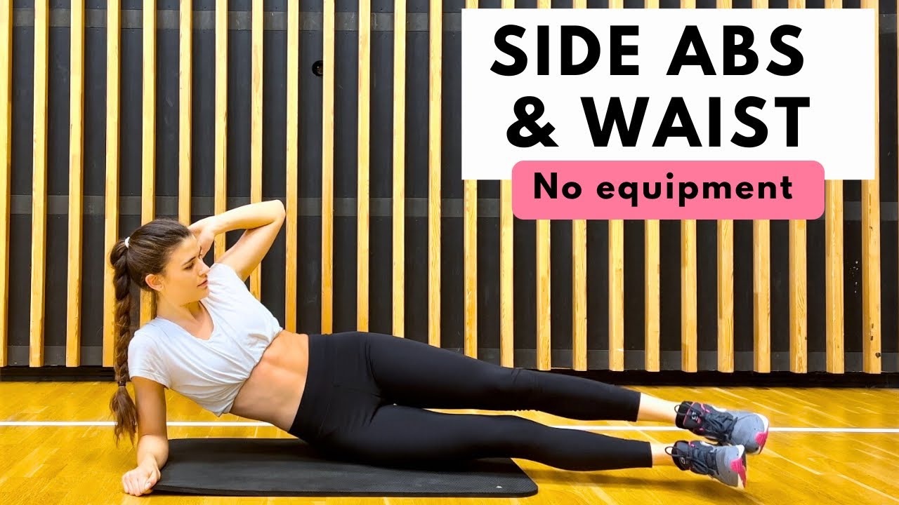 Side ABS and Waist // No equipment - YouTube