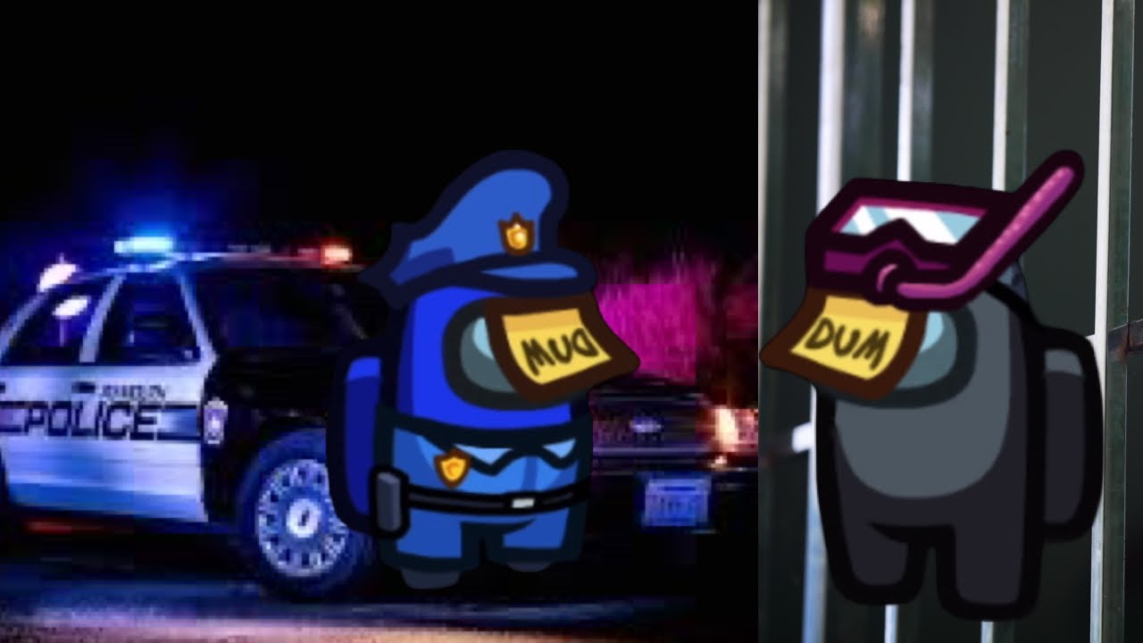 Among Us - Cops & Robbers mode #game #amongus - YouTube