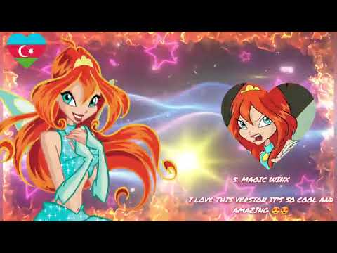 Winx Club Tüm Dönüşümleri Azerbaijani Azeri 