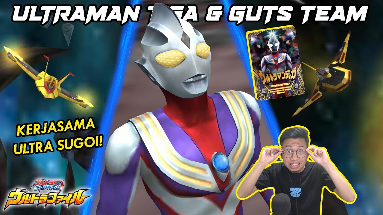 TIM GUTS IKUT BERAKSI MEMBANTU ULTRAMAN TIGA! MENGKEREN! [Ultraman ...