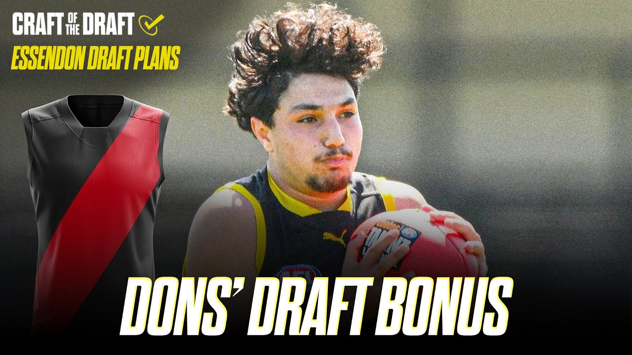 ESSENDON'S Draft Plans + Potential Targets | Craft of the Draft AFL ...