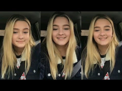 Lizzy Greene | Instagram Live Stream | January 9 2018