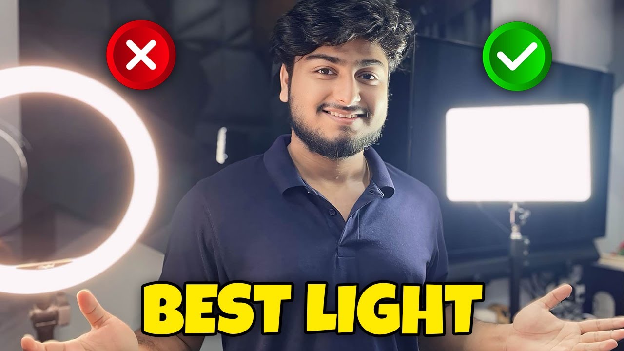 🔥Best Light For Youtube Videos | Amazon Basics LED Soft Light Panel ...