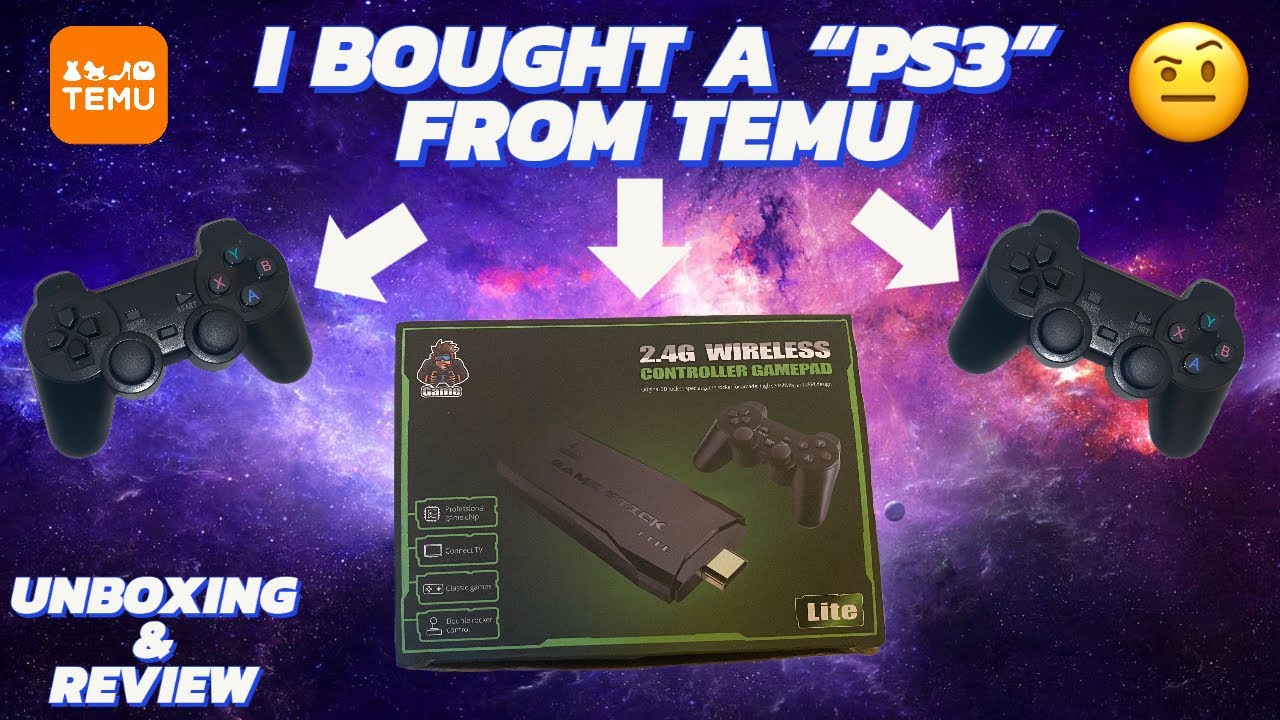 *NEW* PS3 "GAME STICK" FROM TEMU WITH 2K GAMES - YouTube