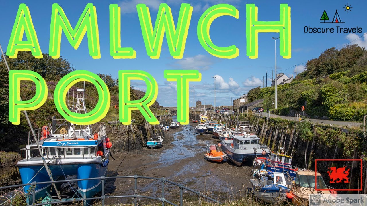 Amlwch Port on the Isle of Anglesey, A Walk Around August 2020 - YouTube