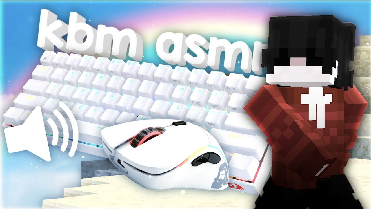 [120 FPS] Sleepy😴LoFi Mechanical Keyboard & Mouse Sounds ASMR Minecraft ...