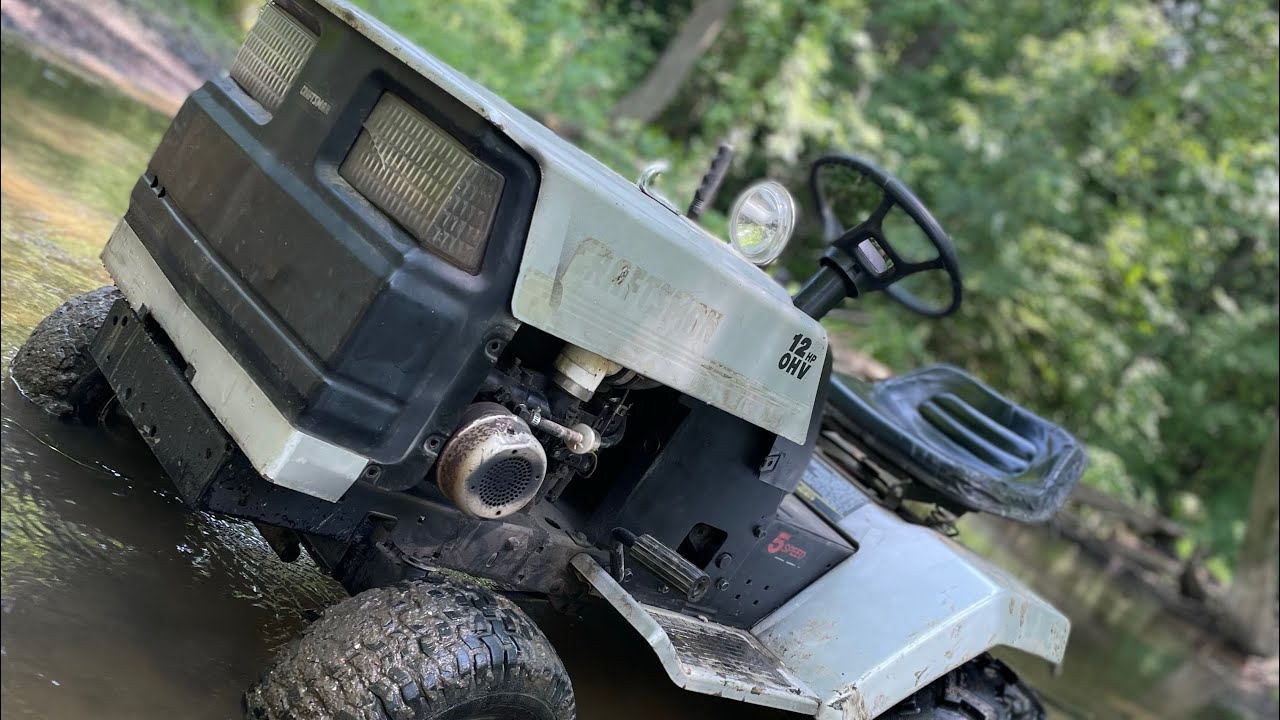 This is how I built my craftsman mudmower - YouTube