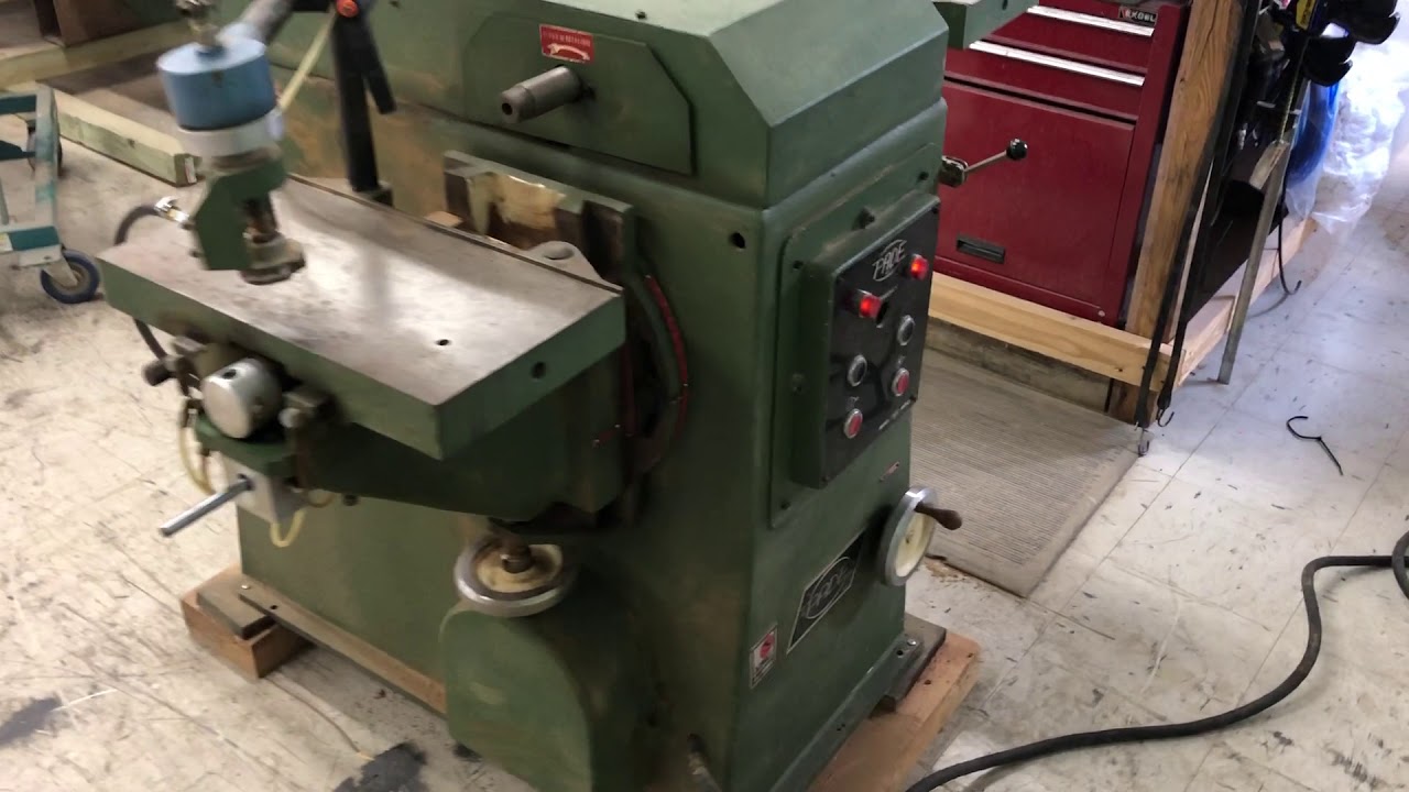 PADE MDO Double Spindle, Double Table Oscillating Spindle Mortiser - YouTube