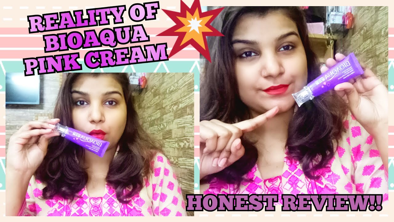 Bioaqua Pink Magic Cream Honest Review💥//#simranirfan - YouTube