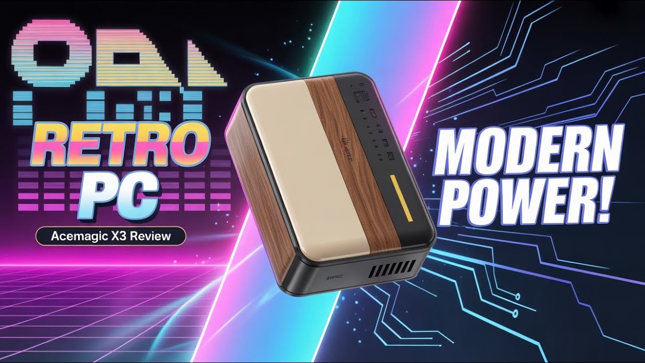 Retro PC Meets Modern Power! Acemagic Retro X3 Mini PC Review - YouTube