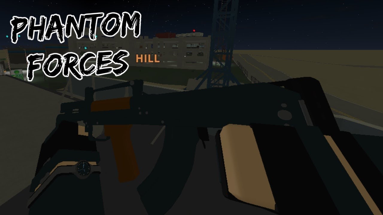 FIRST TIME USING THE GROZA-1! - Phantom Forces - YouTube