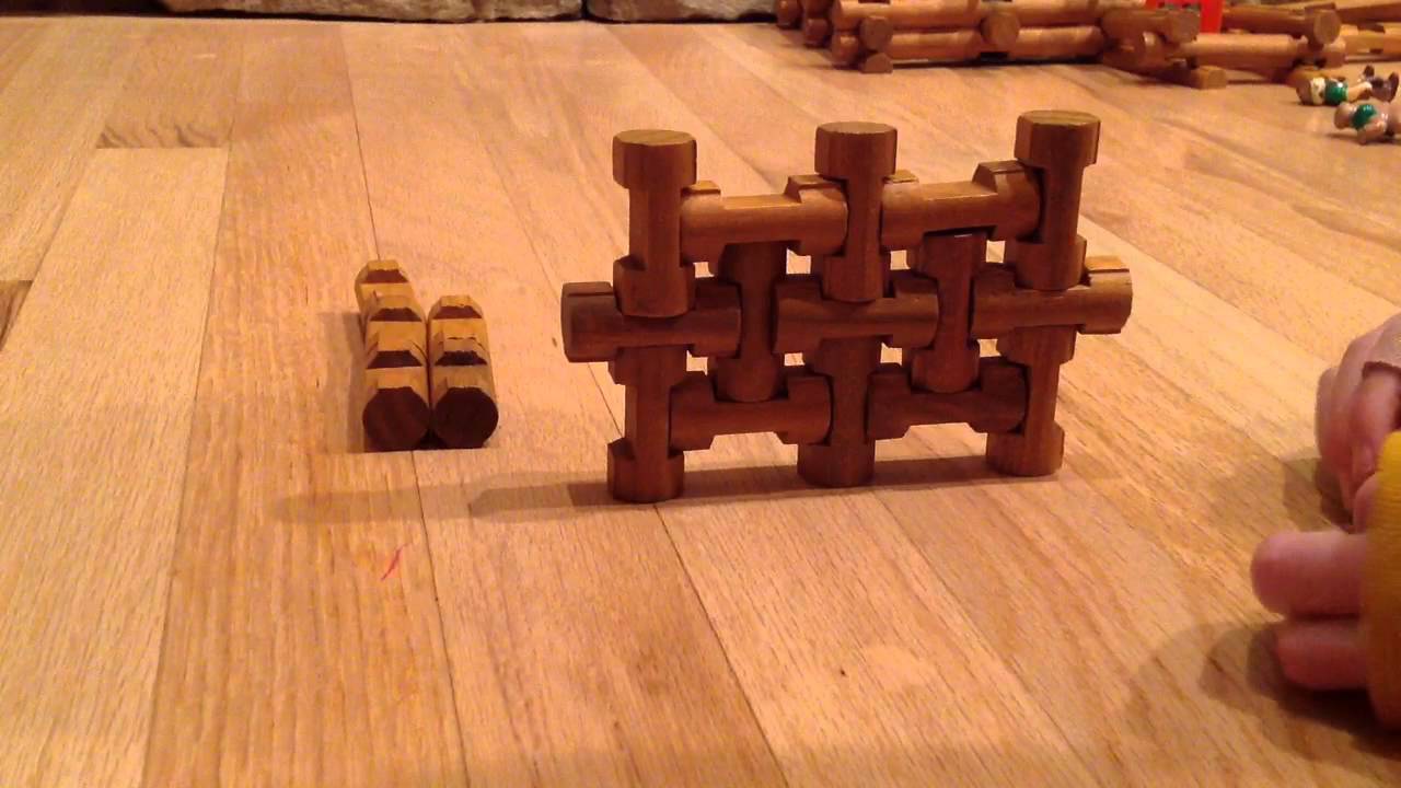 Lincoln Log Creation 1 - YouTube
