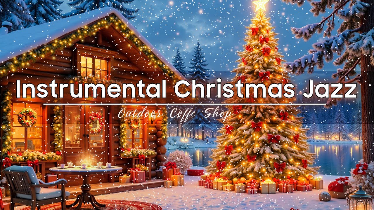 Instrumental Christmas Jazz Music ️🎷 Gentle Christmas Jazz Piano for ...