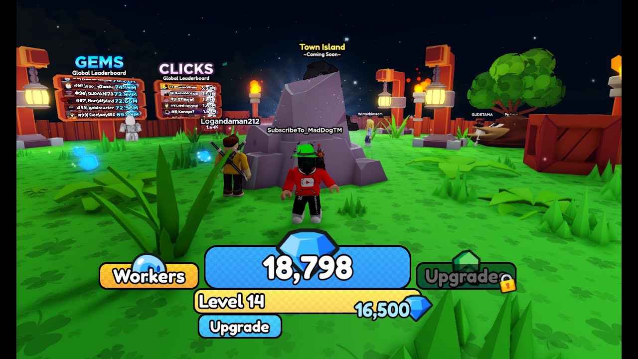 Clicking A Rock To Get Rich - ROBLOX - YouTube