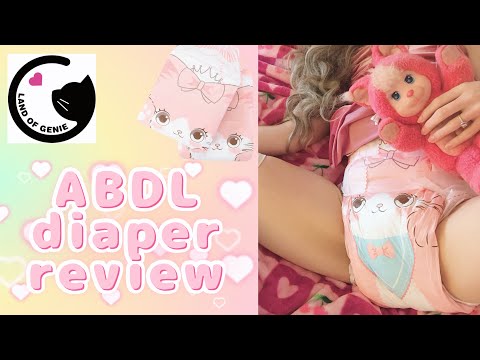 New favorite ABDL diaper!?! 👑🐾💕 Little Meow try-on & review!