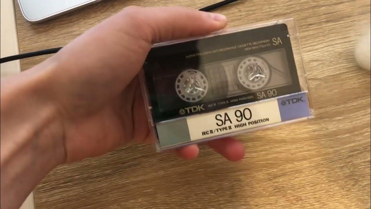 TDK Type II High position SA 90 cassette - YouTube