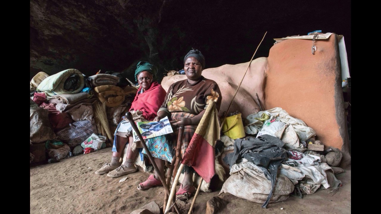 Motouleng Caves Clarens South Africa - YouTube