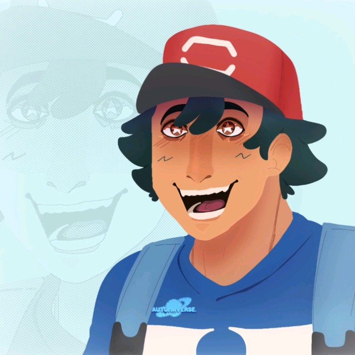 Ash Ketchum as H1 • Art • Emotions challenge • @AtomicRyme • Pokémon ...