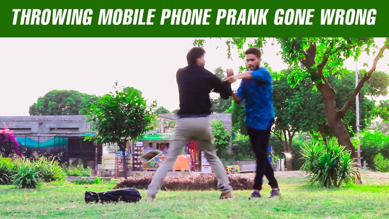 Throwing People Mobile Phones | Gone wrong | Islamabad films | - YouTube