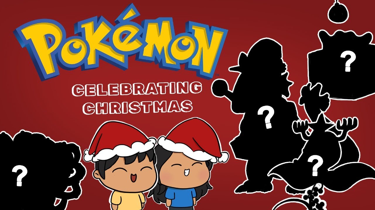 Drawing Challenge - Pokemon celebrating Christmas! 🎄 - YouTube
