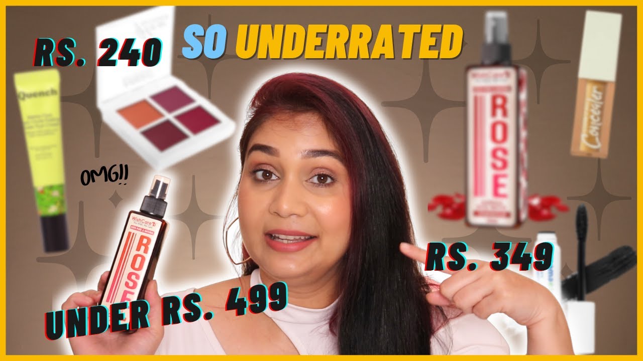These UNDERRATED Makeup & Skincare Products Under Rs. 500 are a MUST ...