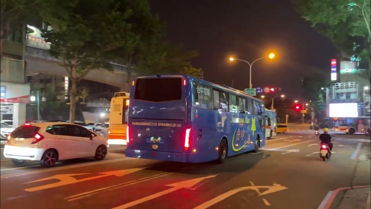 2022.10.01台中客運6871路公路客運KKA-5691 - YouTube