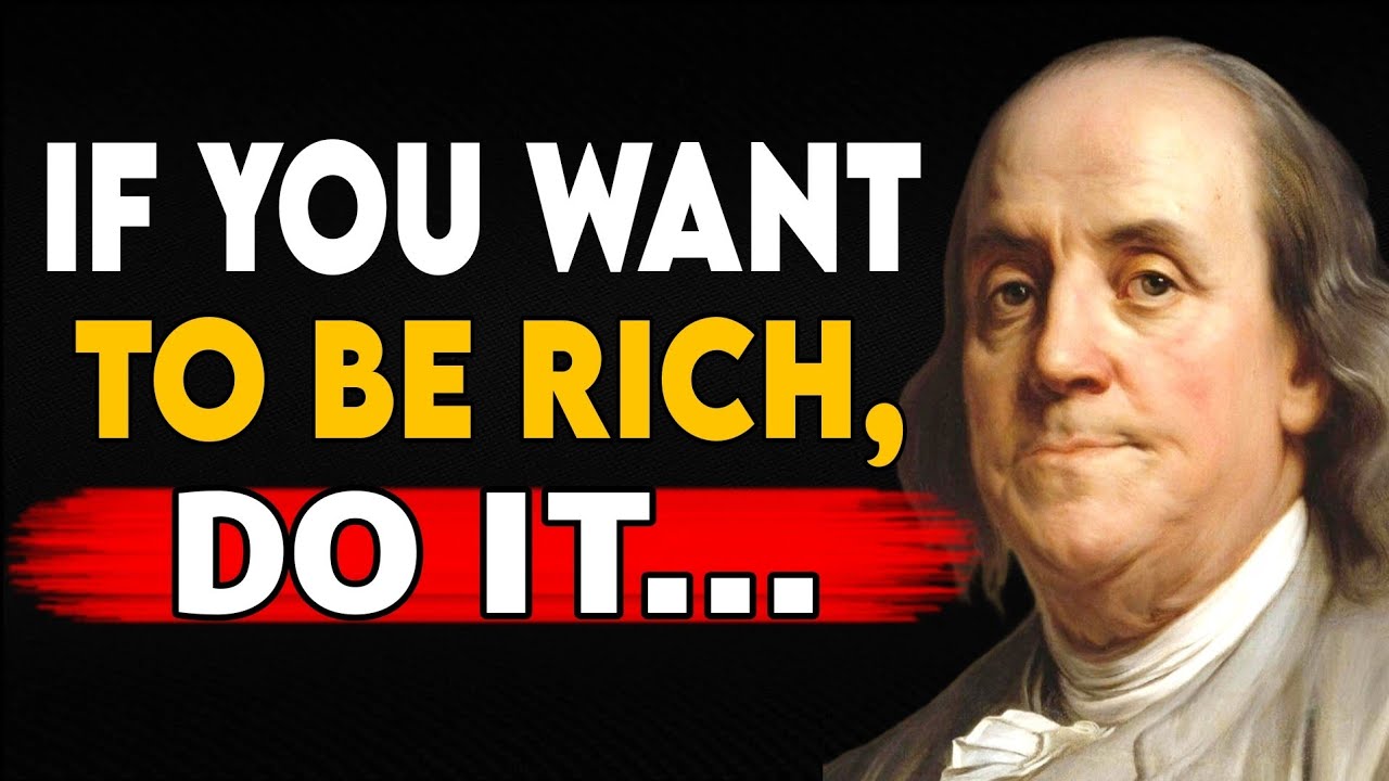 The Founder of The USA | Great Mind, Great Words 70 Quotes by Benjamin ...