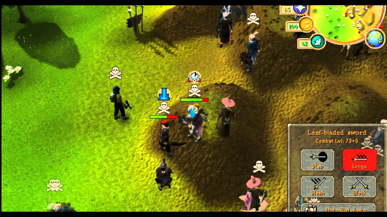 RuneScape | Level 73-74 Turmoil Pure PKing | Fellblade 3rd vid | ~20M ...