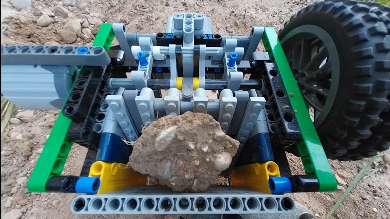 Rock Crusher | Lego Technic - YouTube