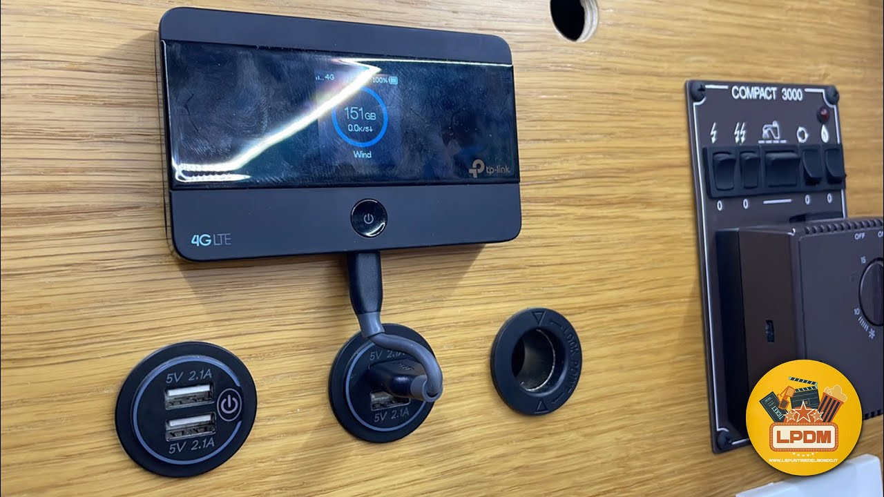 Internet in Camper: io uso un Router con SIM 4G rinnovabile - YouTube