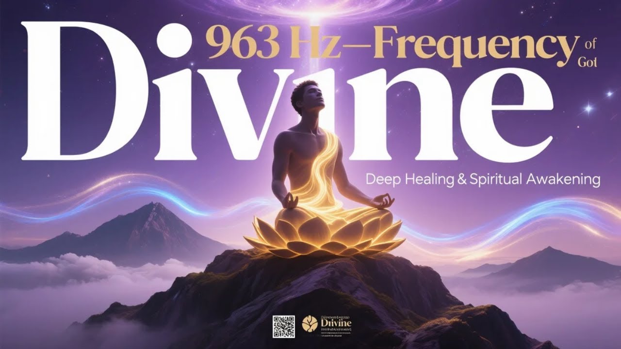 963 HZ God's Frequency: Unlock Spiritual Oneness & Inner Peace - YouTube