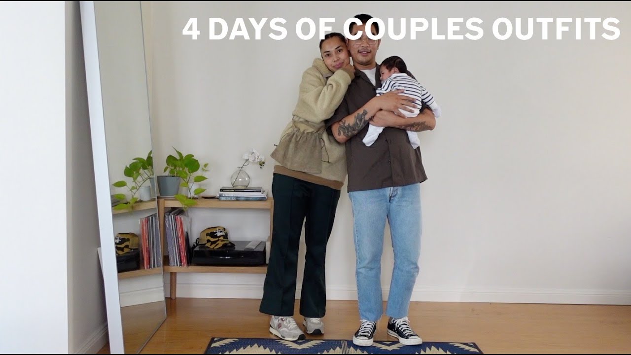 4 days of couples outfits - featuring a special guest👶 - YouTube